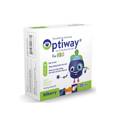 OPTIWAY FOR KID - Hỗ trợ tăng cường thị lực, bảo vệ đôi mắt trẻ - VIỆT BÁCH